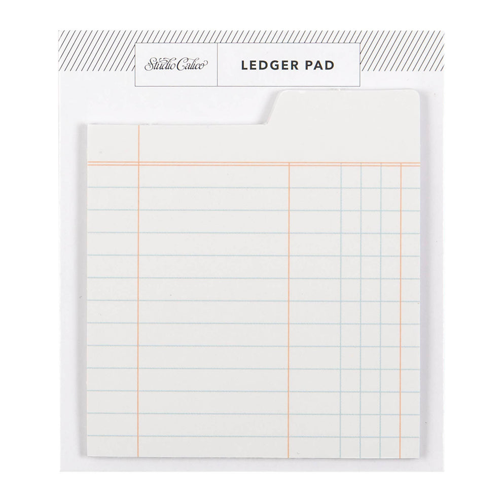 Ledger Sticky Notes Notepad – Three Bird Layne